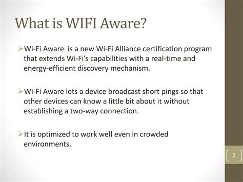 Wifi Aware Pptx