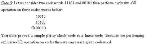 Solved Prove That The Code Represented By Table 108 Is Not A