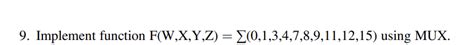 solved 9 implement function