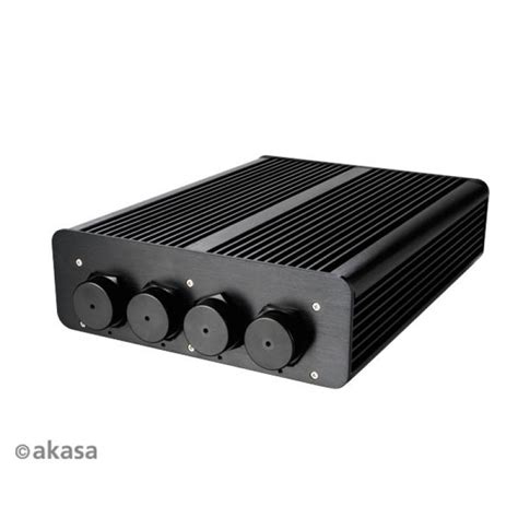 Akasa Pascal Tx Ip65 Thin Mini Itx Negro Caja Torre