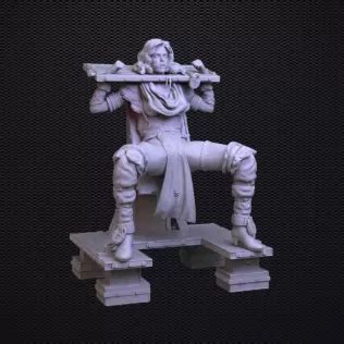 Yennefer Of Vengerberg NSFW Video Game STL Model D Printing Model Threeding