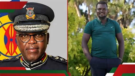 Albert Ojwang Dig Eliud Lagat To Resume Duties Today After Being Cleared In Bloggers Murder Probe