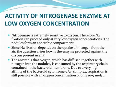 Structure Of Nitrogenase Enzyme Group 8 Ppt Pptx