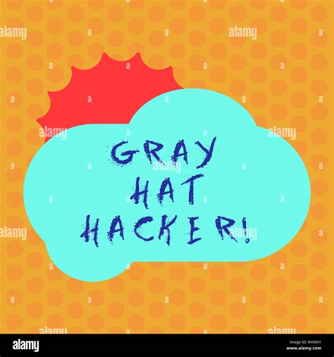 Writing Note Showing Gray Hat Hacker Business Photo Showcasing Computer Security Expert Who May