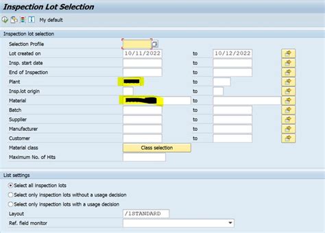 Inspection Lot Result Recording In Sap Digital Man Sap Community