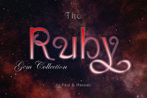 The Ruby Regular шрифт Shriftpro