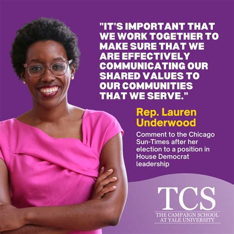 Congratulations To Rep Lauren Underwood Tcsyale Class Of 14 For Her