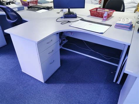 L Shape Computer Table Office Furniture Furniture Home Living Furniture Tables Sets On