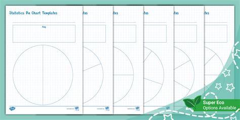 Statistics Pie Chart Templates Professor Feito Twinkl