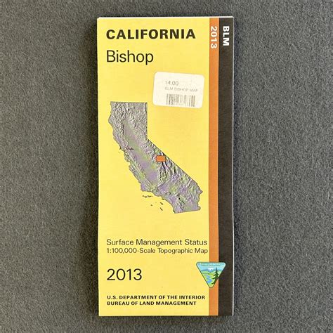 Bishop California Map