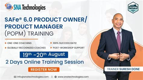 Joy Benila On Linkedin Snatechnologies Safetraining Safe6 Agilist Online Training…