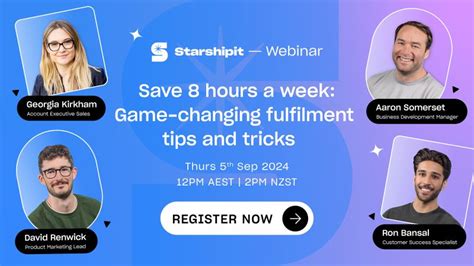 starshipit on linkedin only 2 days left to register ⏰ join us on