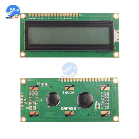 generic lcd1602 1602 module blue green grey screen 16x2 character lcd