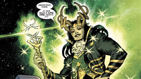 Comic Book Loki Is Now The God And Goddess Of Lies How Do They Compare To Mcu Loki Gamesradar
