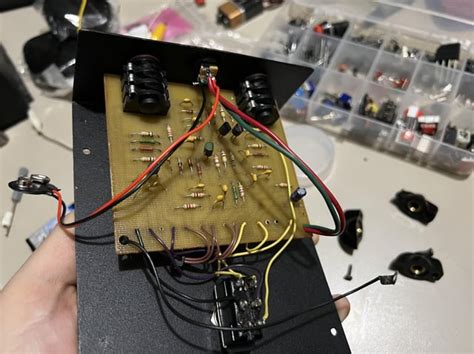 Modded Ehx Big Muff Pi Makes Constant Beep Noise After Adding Power Dc