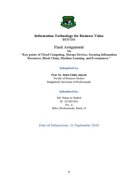 ict assignment pdf cloud computing computer data storage