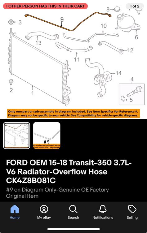 Broken Radiator Overflow Hose Ford Transit Usa Forum