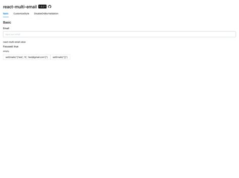 React Multi Email By Axisj A Express Template Built At Lightspeed