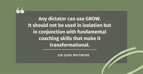 Grow Coaching Model 4 Simple Steps One Education