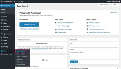 how to install the divi theme on your wordpress website