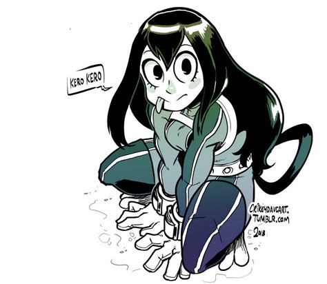 Tsuyu Asui By Supacrikeydave On Deviantart