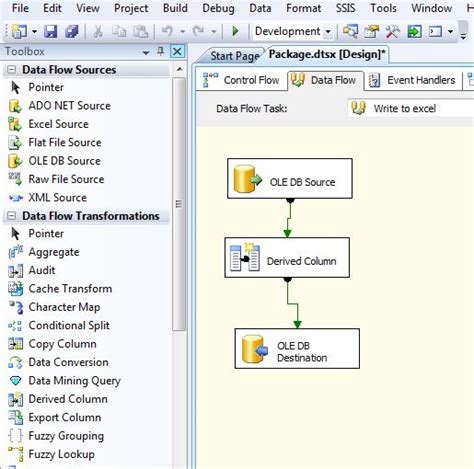 Msbi Sql Server Integration Service Ssis Derived Column Transformation Pubudu Dewagama