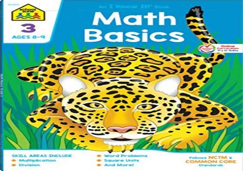 ppt pdf school zone math basics 3 workbook 64 pages ages 8 to 9
