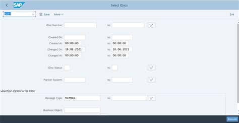 Outbound And Inbound Idoc Number Sapcodes