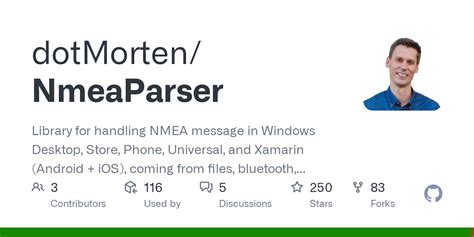 GitHub DotMorten NmeaParser Library For Handling NMEA Message In Windows Desktop Store