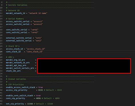 solved assistance needed with meraki stp configuration via terraform