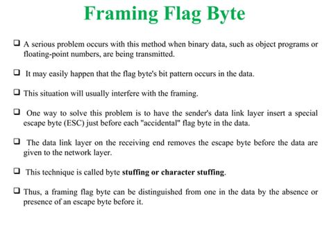 Chapter 4 Data Link Layer PPT