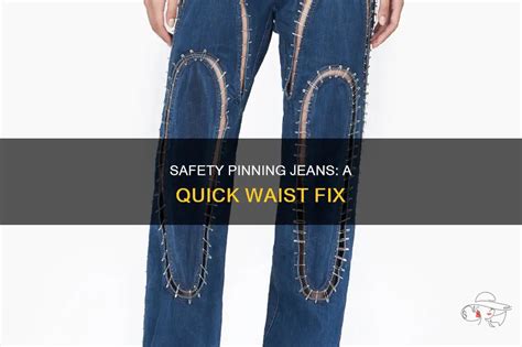 Safety Pinning Jeans A Quick Waist Fix Shunvogue