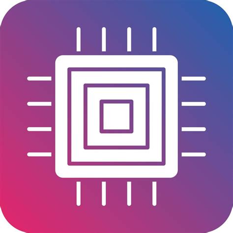 Microprocessor Icon Vector Design 22838723 Vector Art At Vecteezy