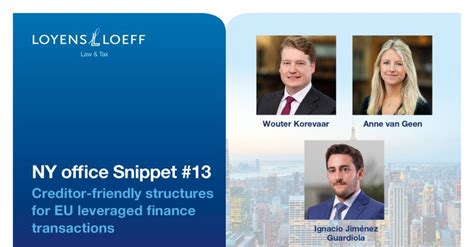 Wouter Korevaar On Linkedin Loyensloeff Lawandtax Leveragedfinance Eu Usa