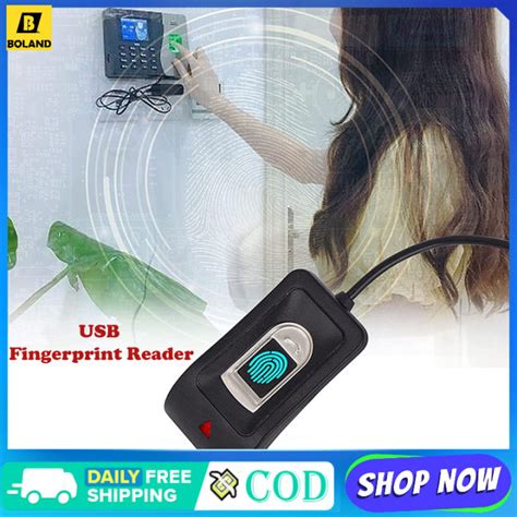 Boland Compact Usb Fingerprint Reader Scanner Reliable Biometric Access Control Attendance