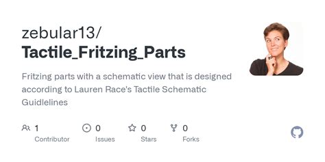 GitHub Zebular Tactile Fritzing Parts Fritzing Parts With A Schematic View That Is Designed