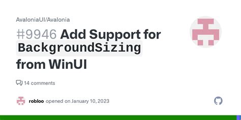 Add Support For `backgroundsizing` From Winui · Issue 9946