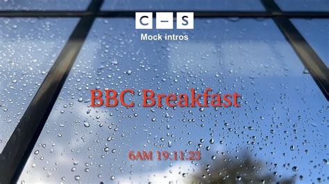 BBC Breakfast intro 6am 19.11.23 MOCK - YouTube