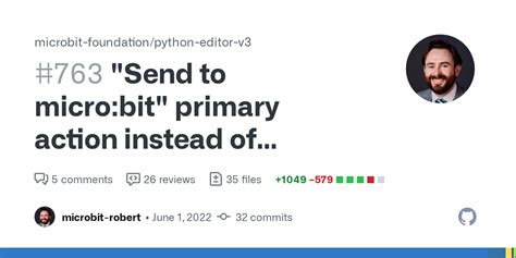 Send To Microbit Primary Action Instead Of Connect Then Flash By Microbit Robert · Pull