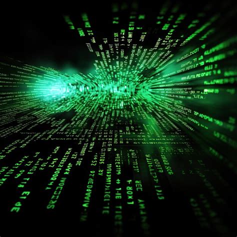 Funciones De Programación Binaria Digital En Pantalla Negra Foto Premium