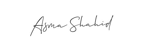 97 Asma Shahid Name Signature Style Ideas Free Electronic Signatures