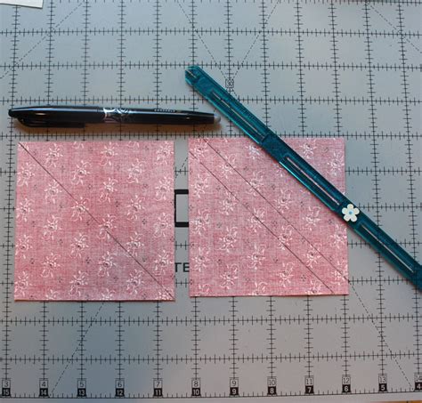 Quarter Square Triangle Tutorial The Crafty Quilter