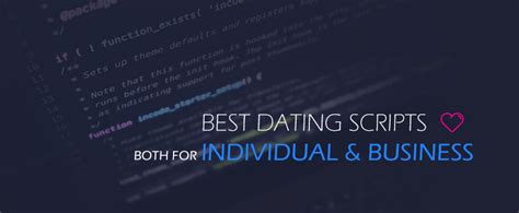 Best Dating Script For A Dating Website