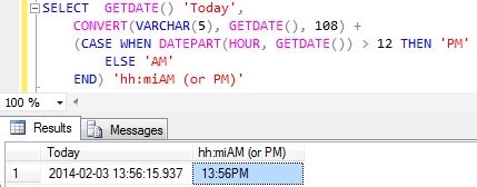 How To Get Time Hour Minute Second And Millisecond Part From Datetime In Sql Server Azure
