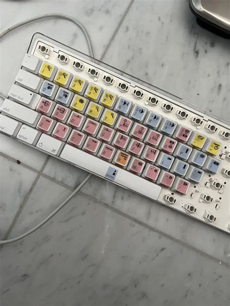 Can Anyone Identify This Mac Keyboard I Found The Same Keyboard Without The Colored Keys Using