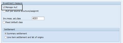 Automatic Auc Creation For Internal Order Immediat Sap Community