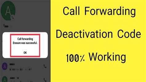 Call Forwarding Deactivation Code How To Deactivate Call Forwarding Turn Off Call Forwarding
