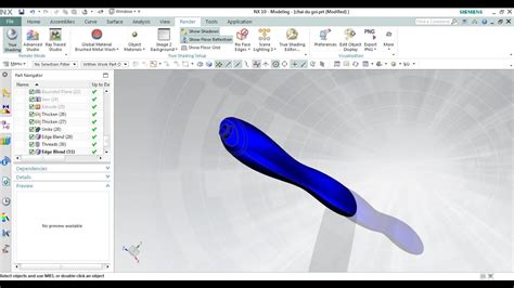 Siemens Nx Surface Tutorials How To Design A Bottle Unigraphics Nx Concept Design Youtube