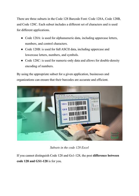 PPT Code 128 Barcode Font For Excel PowerPoint Presentation Free Download ID 12021456