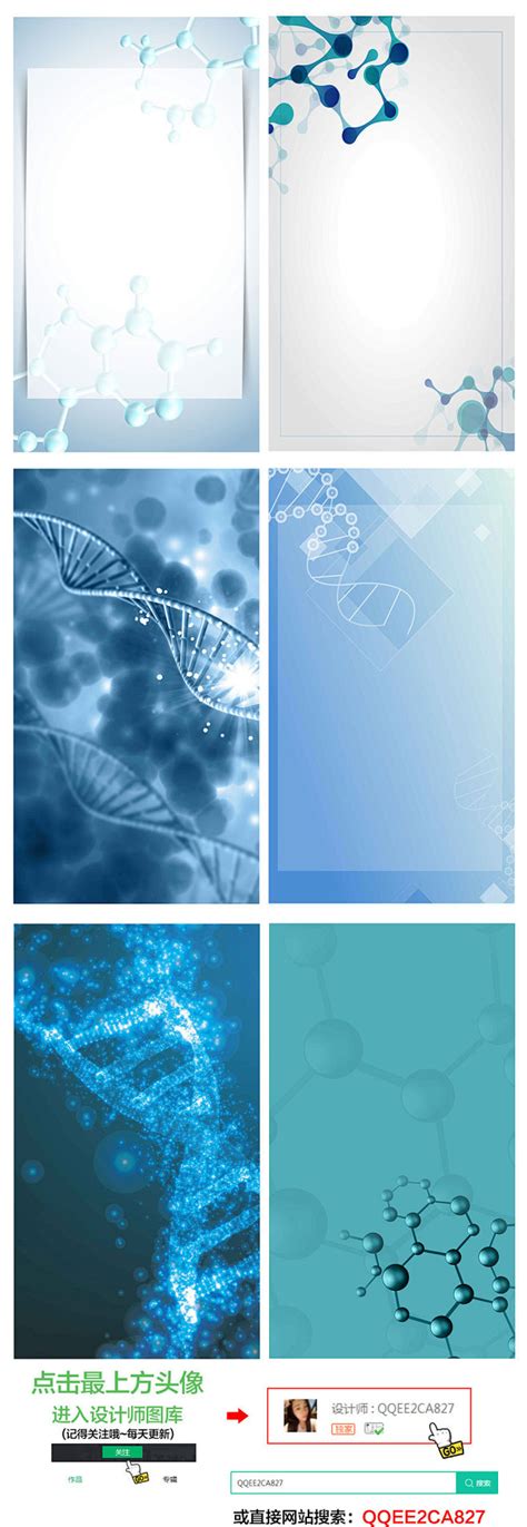 生物基因化学元素分子结构医疗dna背景图